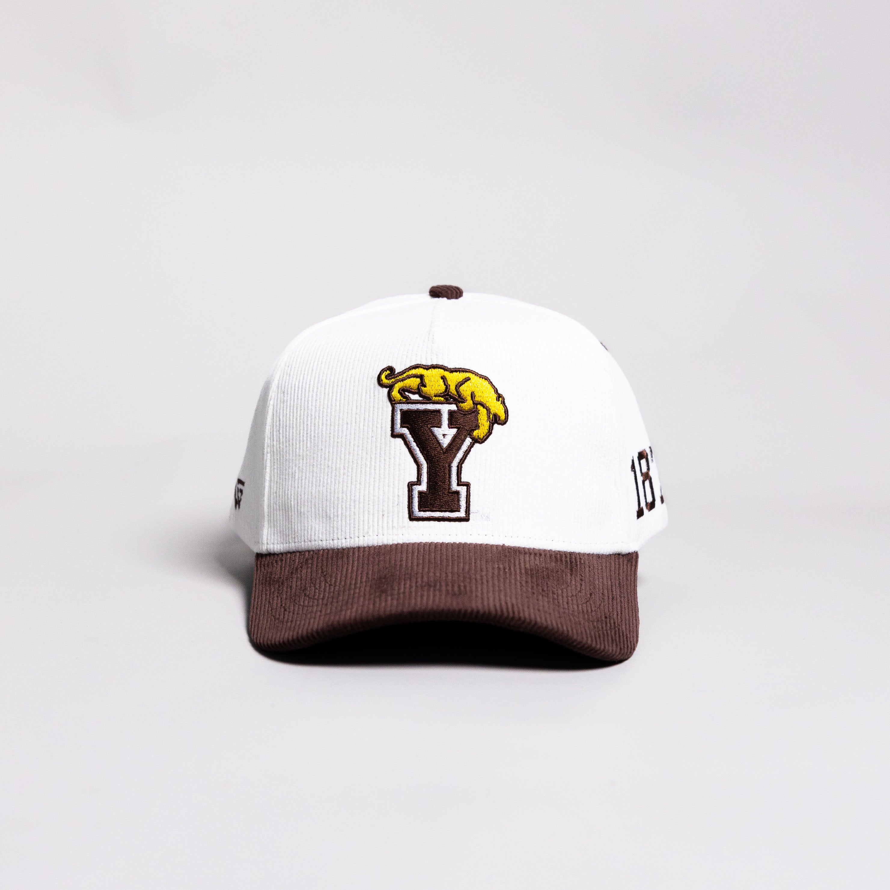 BYU Beetdigger 1875 Hat Brown Corduroy Gold White Y Logo Snapback ...