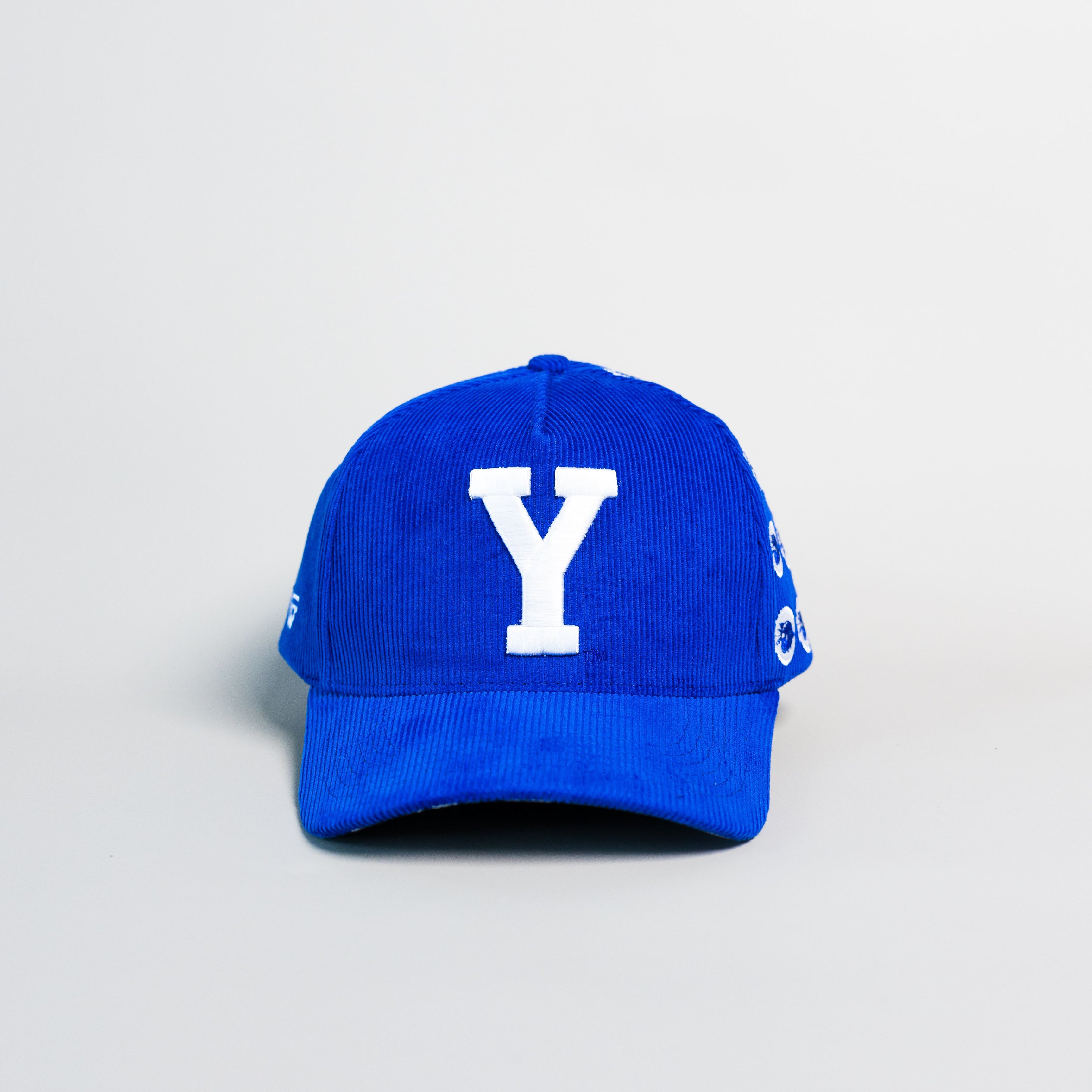 BYU 1984 Championship Hat Royal Blue Corduroy White Y Logo Snapback ...